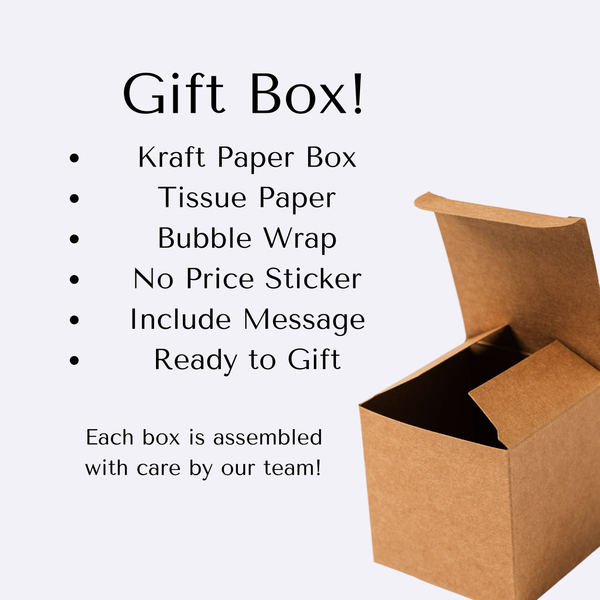 Add a Gift Box – Ready to Gift – Ocean Beaches Glassblowing, LLC